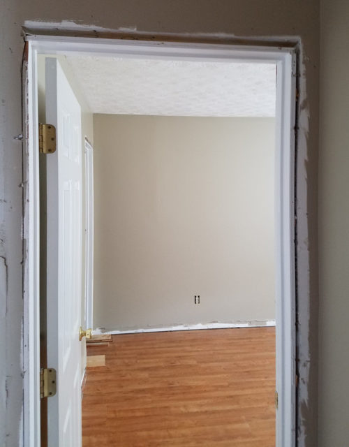 How to Fix a Crooked Door Frame - DIY - PJ Fitzpatrick